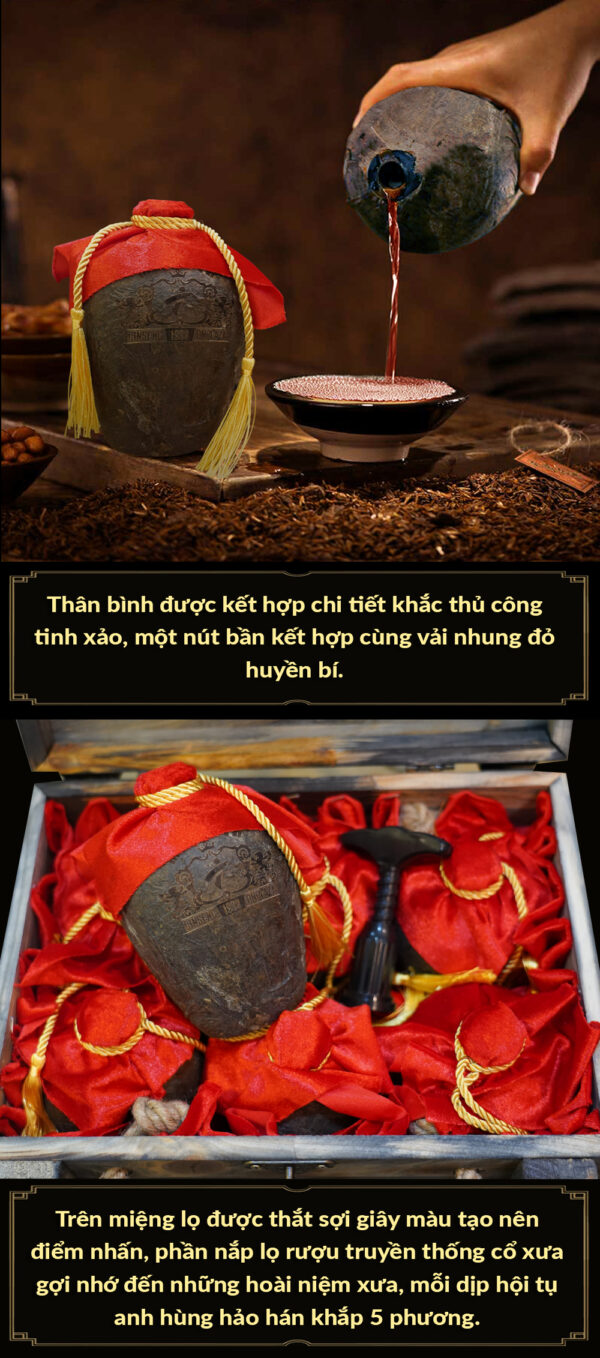 Rượu cổ sâm Việt nam Trường Thọ King Wine Ginseng 1999 - Ginseng a2000